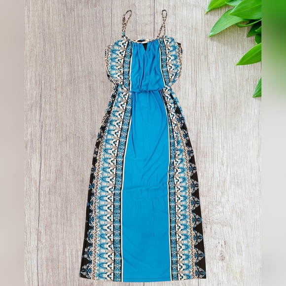 Maria Gabrielle | Dresses | Maria Gabrielle Dress M Boho Maxi ...